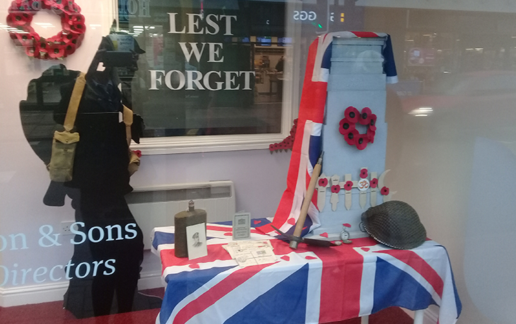 Remembrance Day Window Display Competition - Funeral Partners